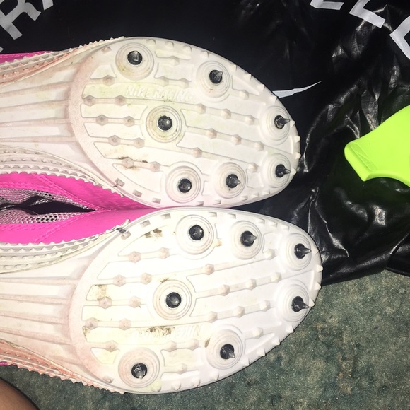 Nike | Shoes | Pink Nike Track Shoes | Poshmark